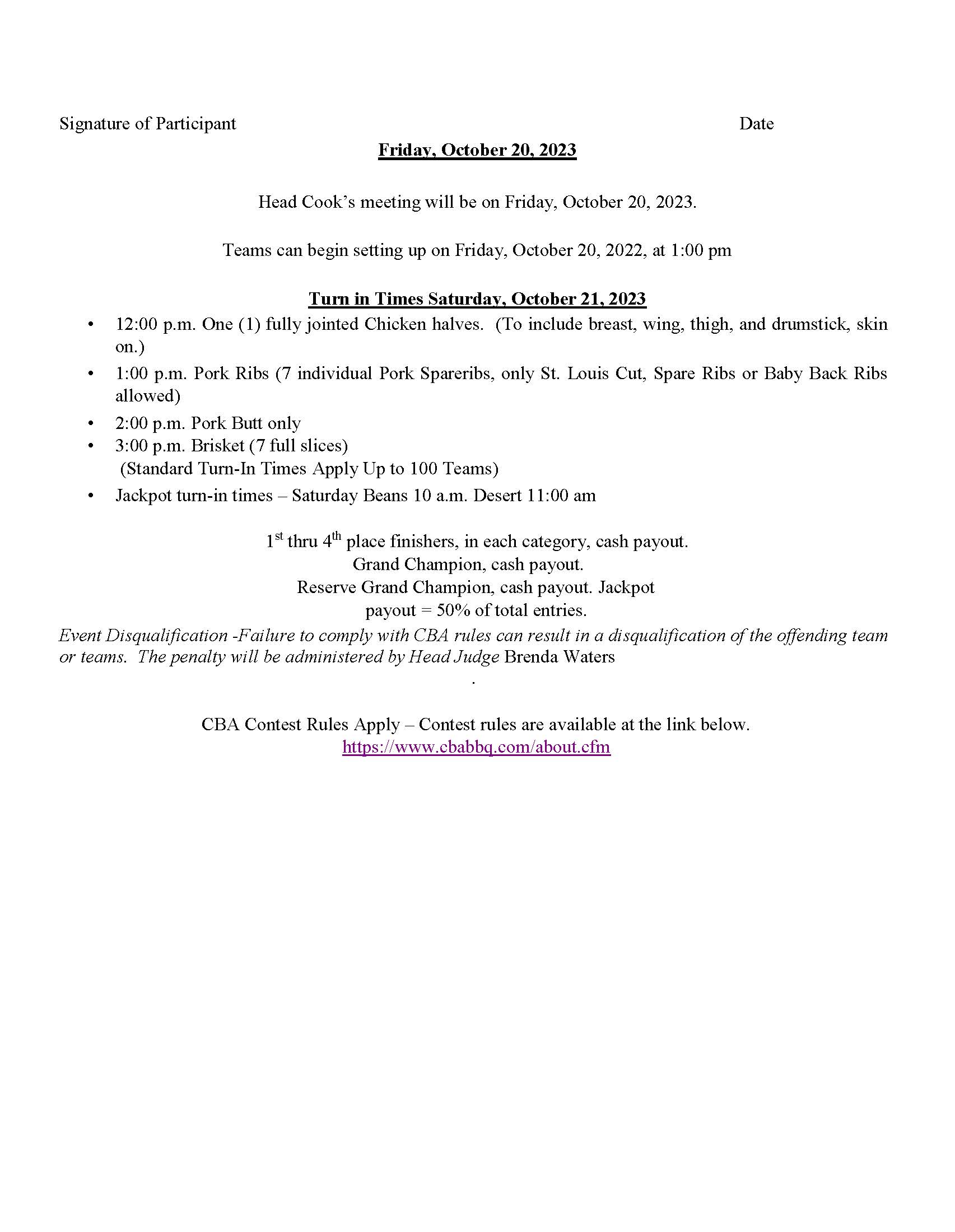 2023 CBA State Championship BBQ Cook-Off - Bluebonnet Children's Center